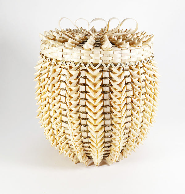 Point Basket Plus by Gal Frey Passamaquoddy Wabanaki – Baskets of Time